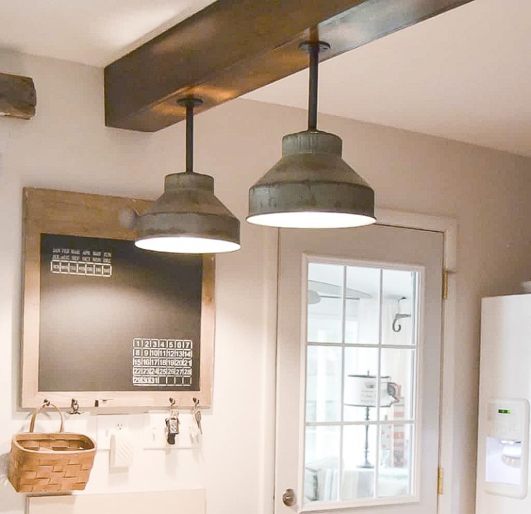 DIY Light Fixtures For The Kitchen - My Creative Days