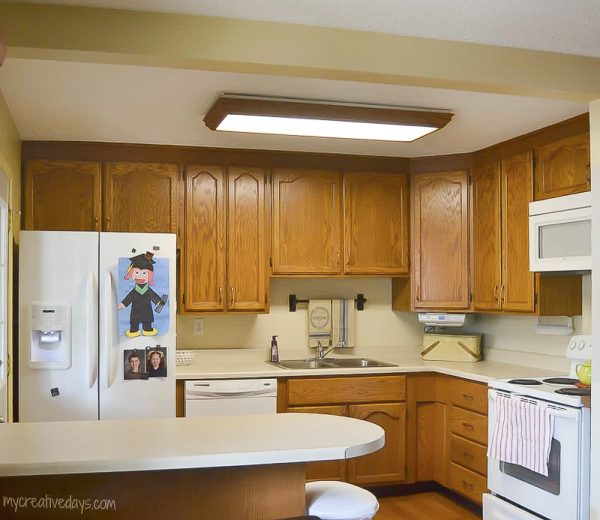 DIY Light Fixtures For The Kitchen - My Creative Days