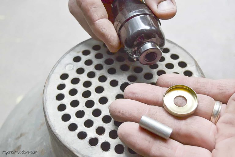 DIY Light Fixtures For The Kitchen - My Creative Days