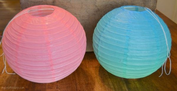 DIY Halloween Decorations: Paper Lantern Monsters - My Creative Days