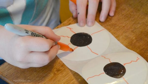 DIY Halloween Decorations: Paper Lantern Monsters - My Creative Days