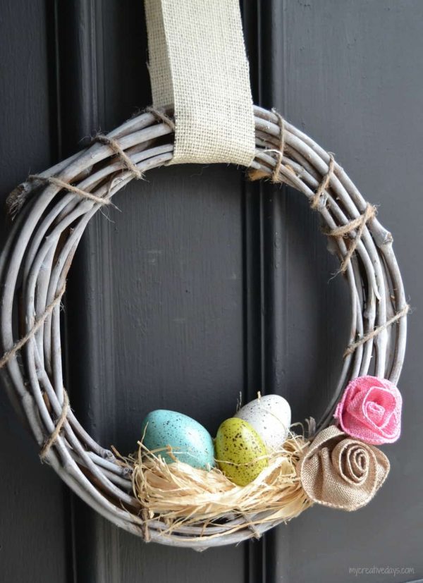 Make This Easy DIY Spring Wreath To Welcome The New Season