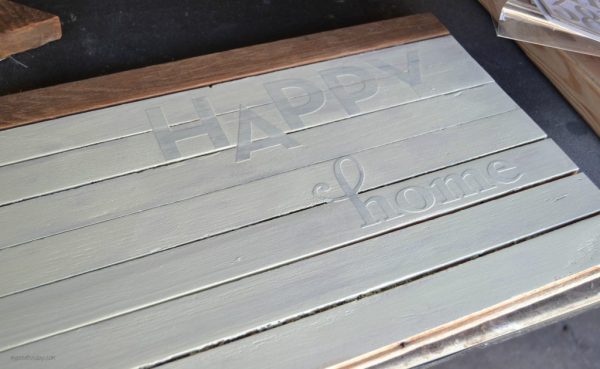 Repurposed Sign Made From 100 Year Old Flooring - My Creative Days