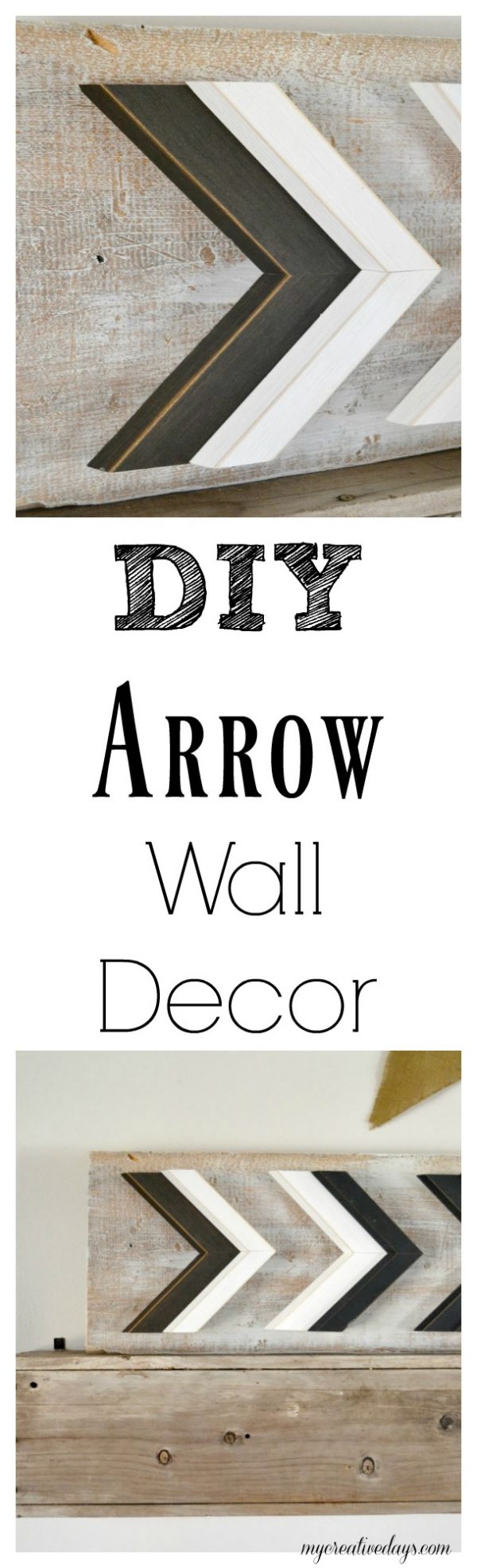 DIY Arrow Wall Decor For Your Home That You Can Make In 5 Minutes!