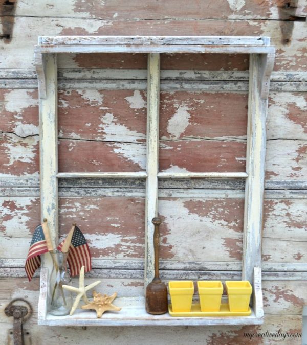 This DIY Window Shelf Was Easy To Make and Has So Many Uses