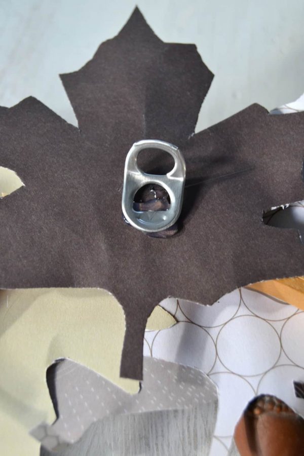 DIY Fall Decor: Paper Leaf Wreath - My Creative Days