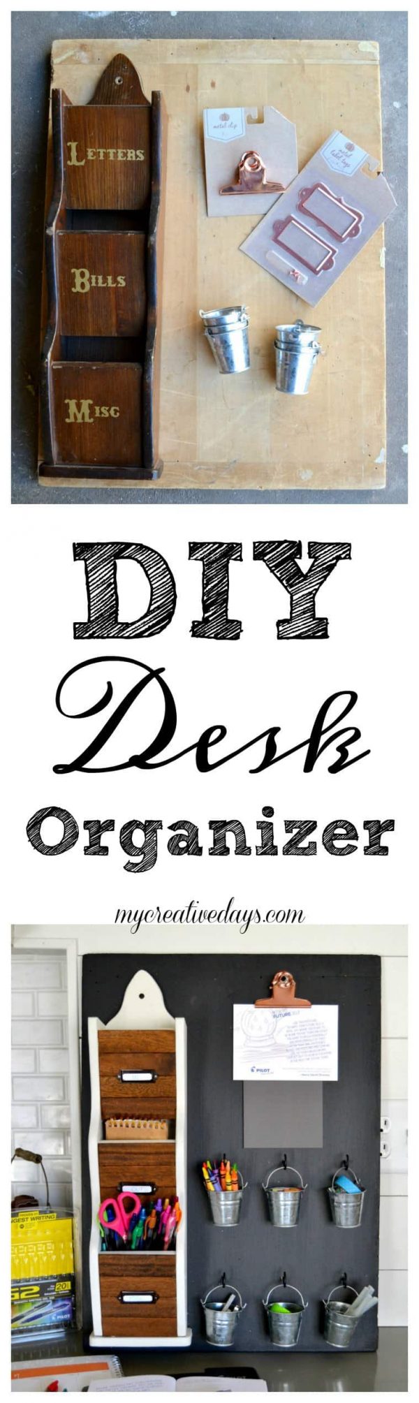 DIY Desk Organizer To Make Your Work Flow A Lot Smoother