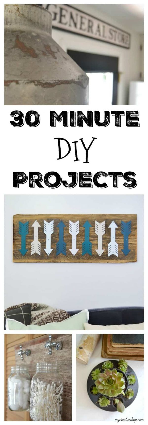 30 Minute DIY Projects For Your Home - My Creative Days