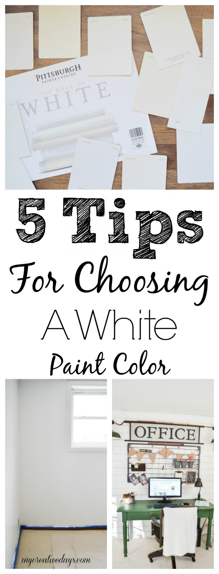 5 Tips For Choosing White Paint - My Creative Days