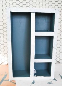 Craft Box DIY Made From A Wood, Vintage Tool Box!