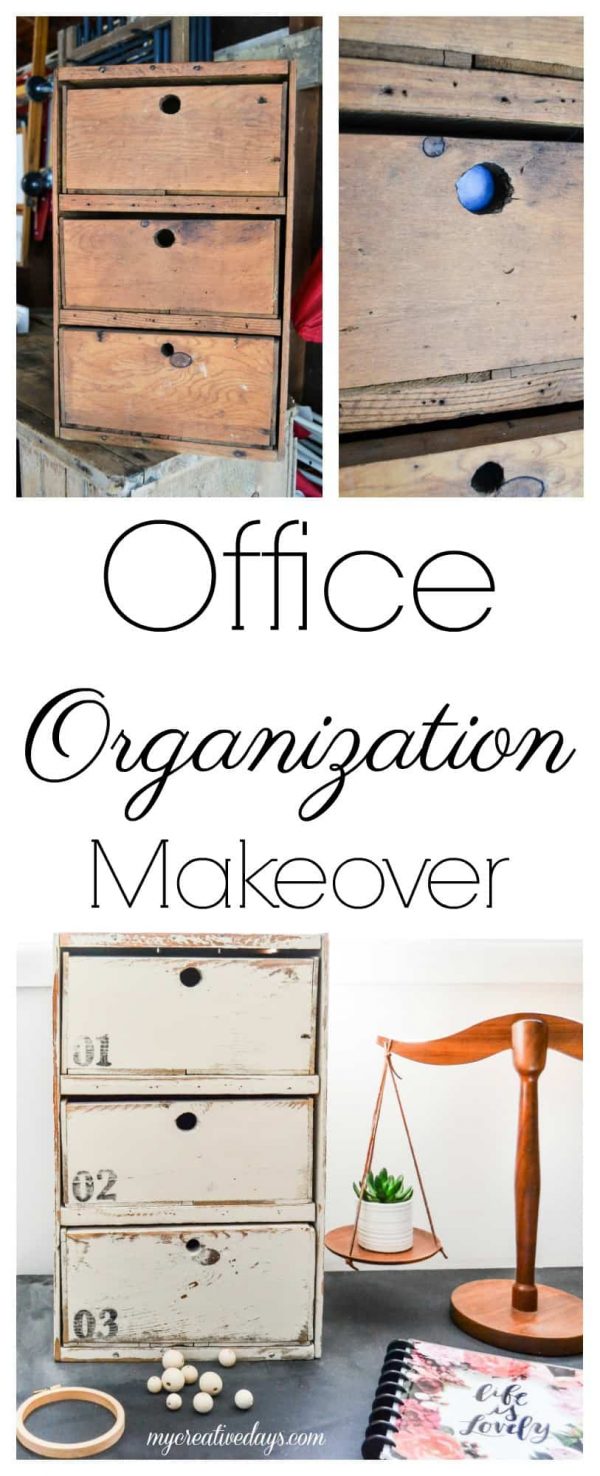 Handmade Office Organization - My Creative Days