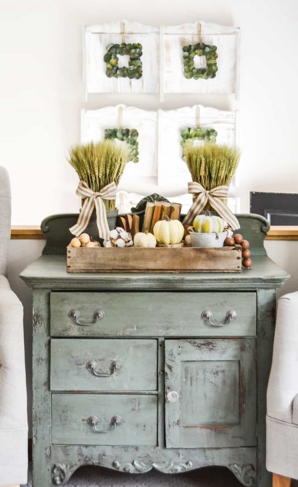 Repurposed Chairs Become Wall Decor In Entry - My Creative Days