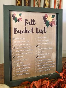 Unique Bucket List Ideas For Fall {Free Printable} - My Creative Days