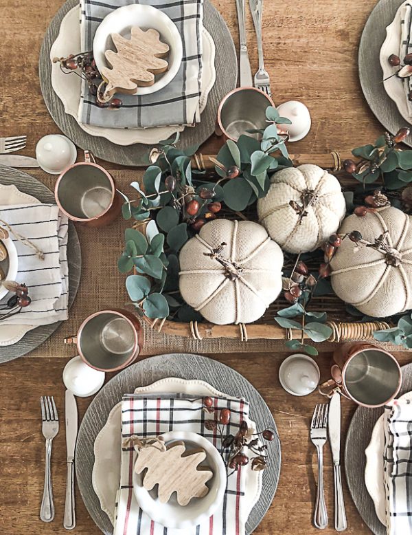 Fall Table: How To Style A Fall Table Easily - My Creative Days
