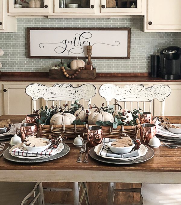 Fall Table: How To Style A Fall Table Easily - My Creative Days