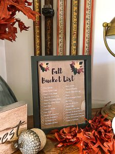 Unique Bucket List Ideas For Fall {Free Printable} - My Creative Days