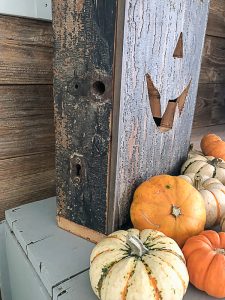 Halloween Decorations: DIY Wood Jack-O-Lanterns - My Creative Days