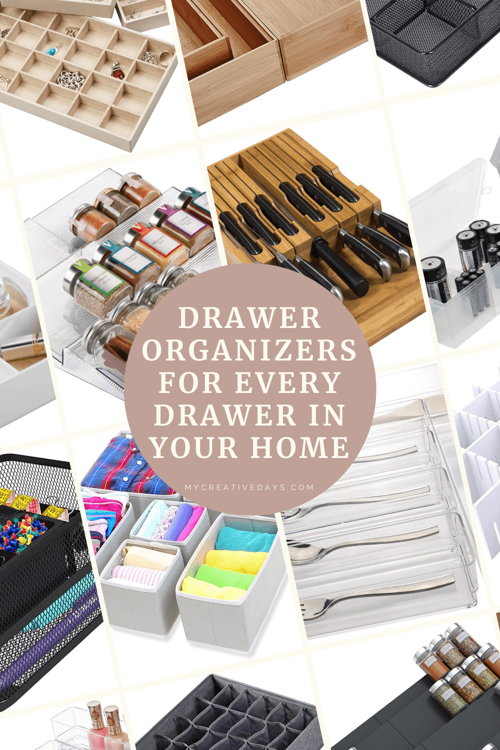 Drawer Organizers For Every Drawer In Your Home - My Creative Days