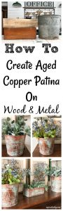 Copper Patina: How To Create It On Wood & Metal - My Creative Days