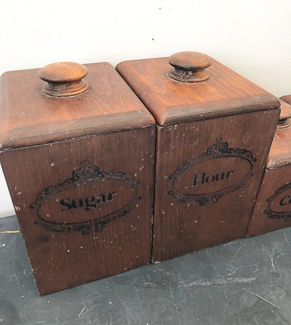 Kitchen Canisters DIY Makeover - My Creative Days