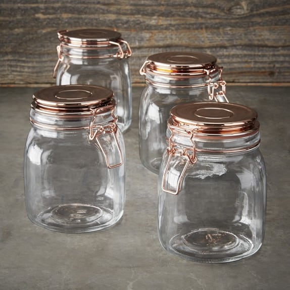 Glass Storage Jars - My Creative Days