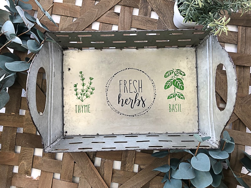 Metal Tray DIY - My Creative Days