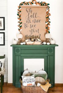 Fall Wall Scroll To Welcome The New Season - My Creative Days