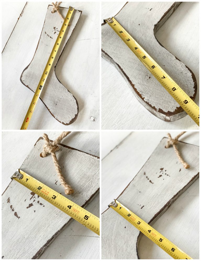 DIY Wood Christmas Stockings - My Creative Days