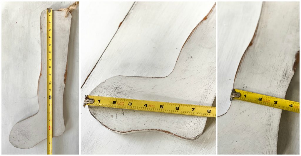 DIY Wood Christmas Stockings - My Creative Days