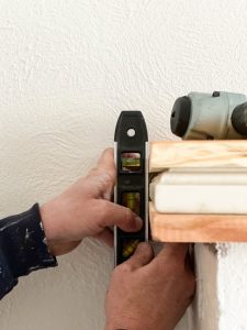 How To Make A Mantel With Only Two Boards - My Creative Days