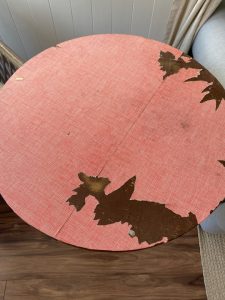 DIY Round Side Table Makeover - My Creative Days