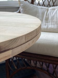 DIY Round Side Table Makeover - My Creative Days