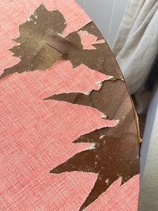 DIY Round Side Table Makeover - My Creative Days