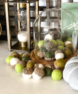 DIY Felted Acorn Decor In Minutes - My Creative Days