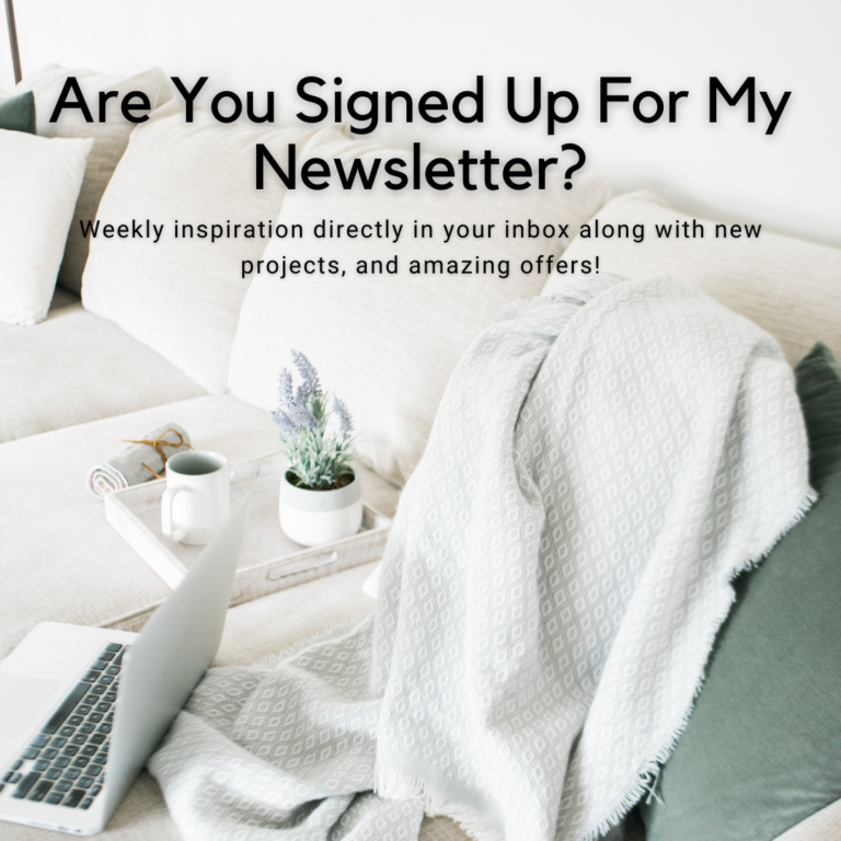Join My Newsletter - My Creative Days