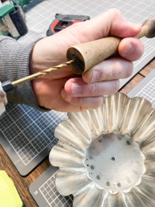 DIY Vintage Tiered Stand - My Creative Days