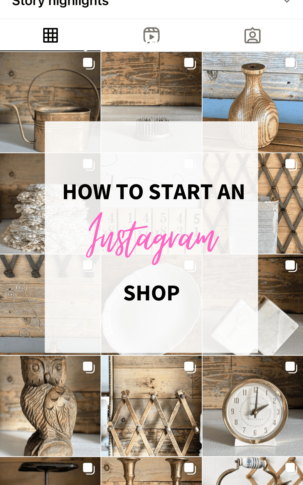 How To Start An Instagram Shop - My Creative Days