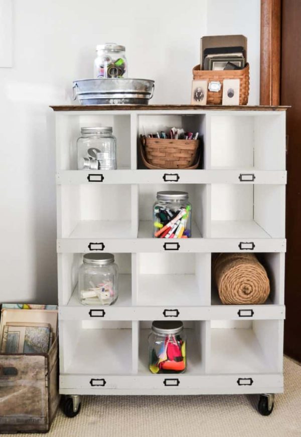 4 DIY Cubby Storage Projects - My Creative Days