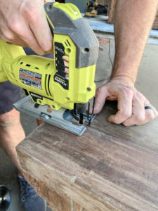 DIY Display Shelf Made From Barn Find - My Creative Days