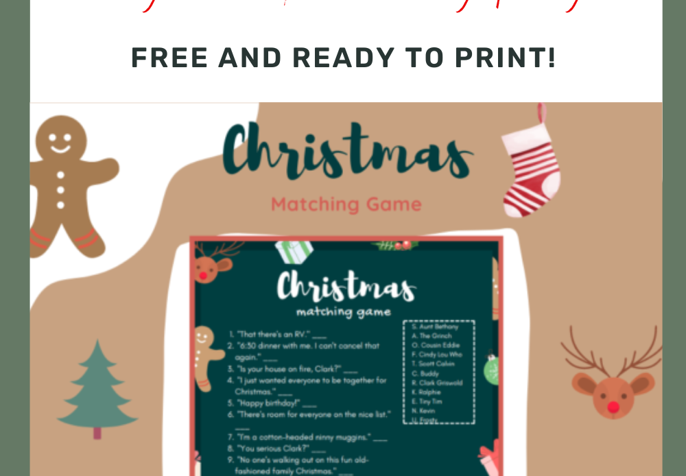 Christmas Trivia Games - My Creative Days