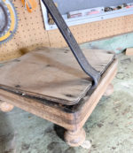 Wood Stool Makeover - My Creative Days