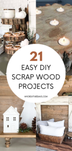 21 Scrap Wood DIY Projects For Your Home - My Creative Days