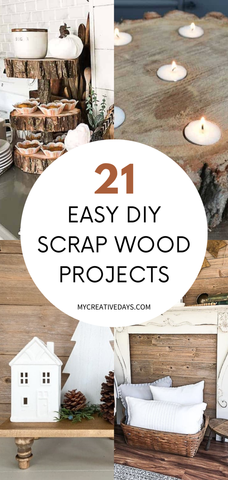 21 Scrap Wood DIY Projects For Your Home - My Creative Days