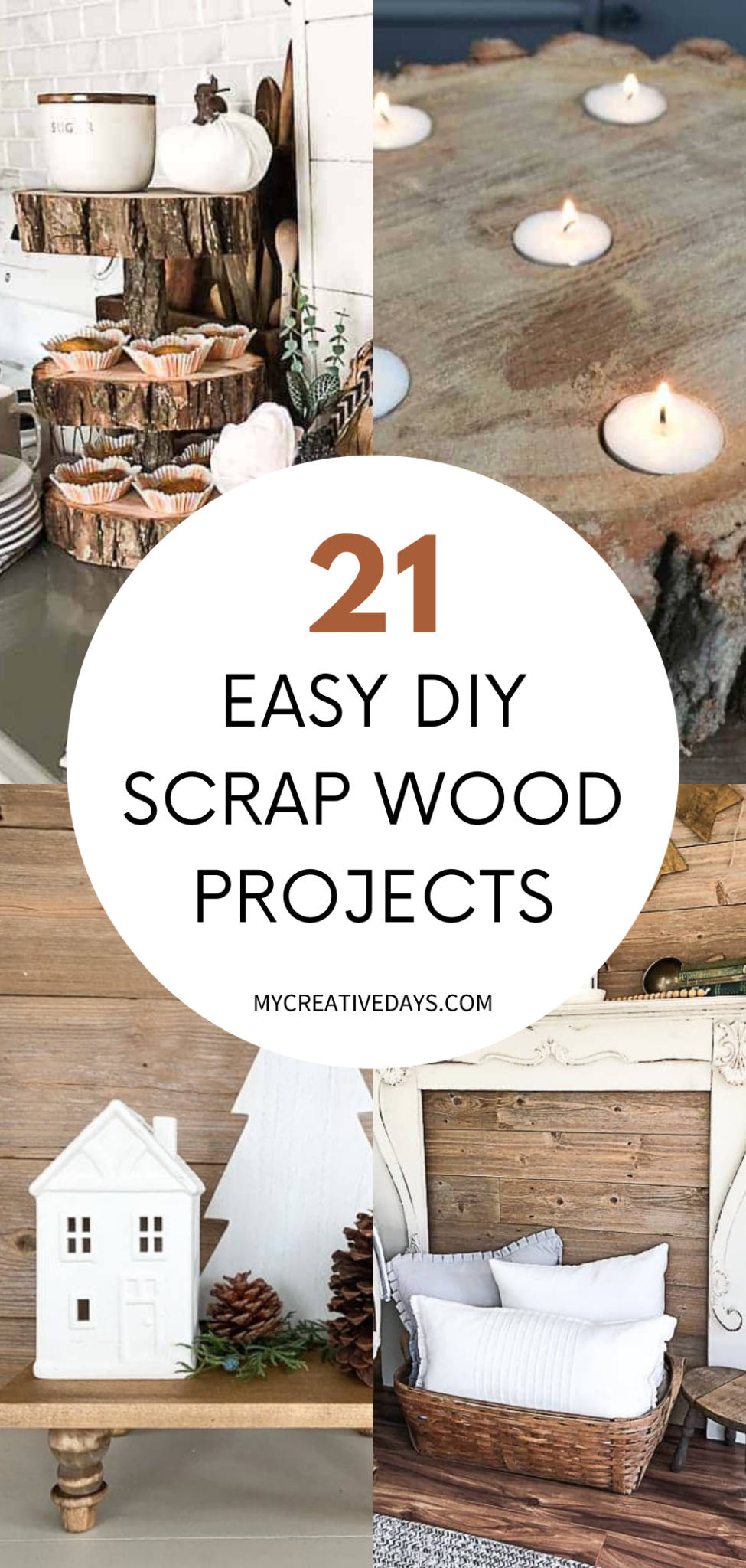 21 Scrap Wood DIY Projects For Your Home - My Creative Days