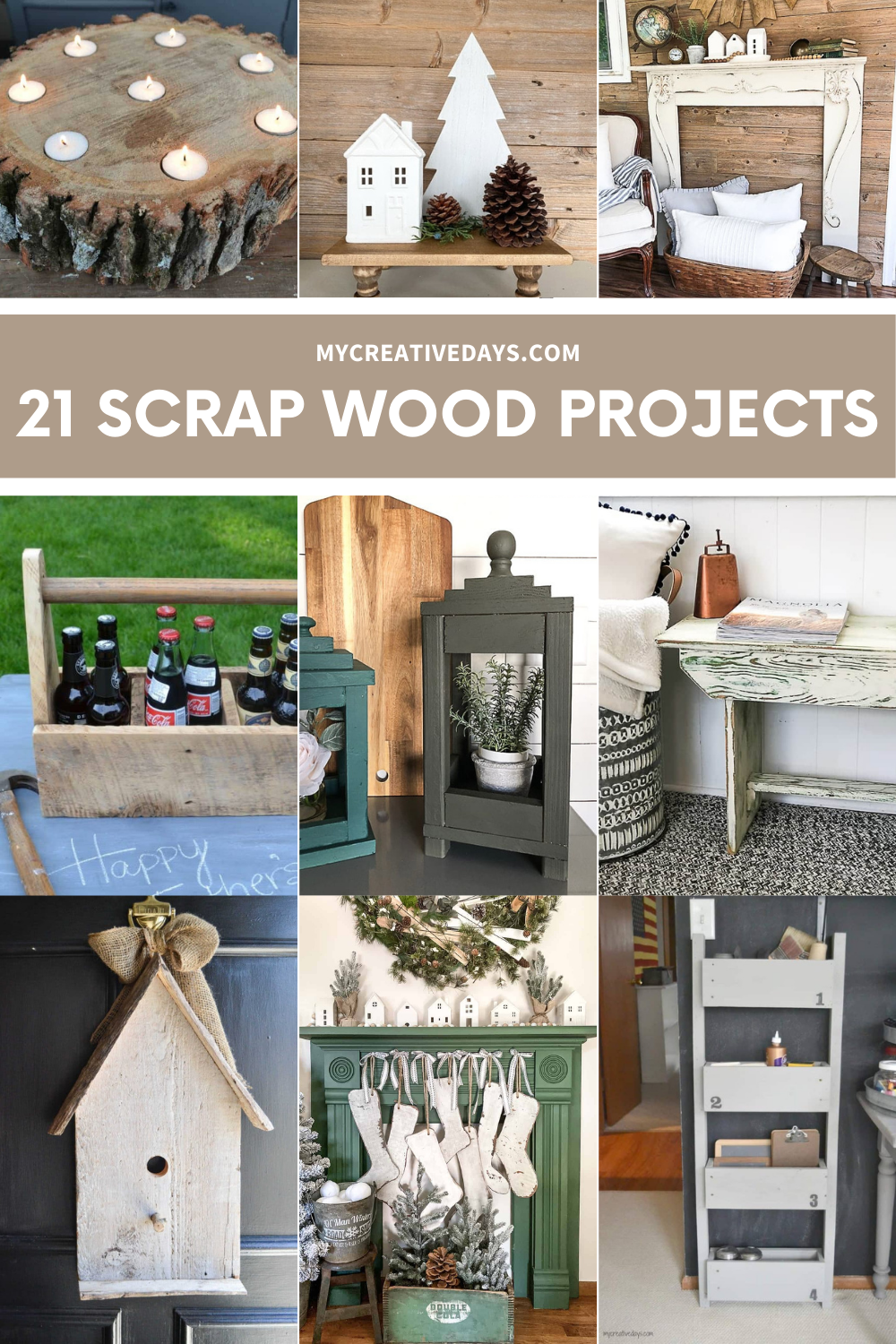 21 Scrap Wood DIY Projects For Your Home - My Creative Days