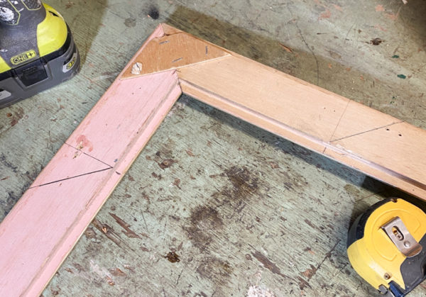 How To Make Small Frames From One Large Frame - My Creative Days