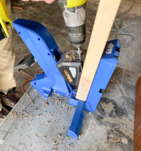 How To Make Pocket Holes The Easy Way - My Creative Days