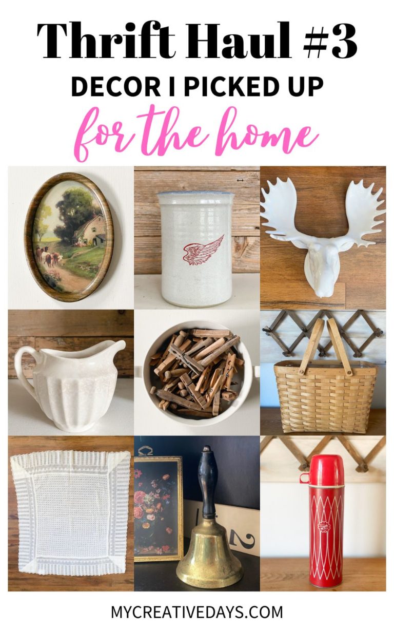 Thrift Haul 3 – What I Pick Up To Decorate Home - My Creative Days