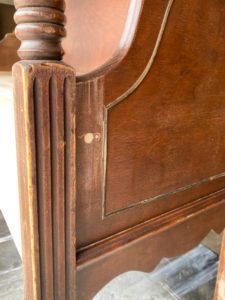 HOW TO MAKE A BENCH FROM A BED - My Creative Days