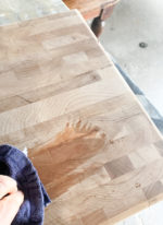 How To Restore Butcher Block Easily - My Creative Days